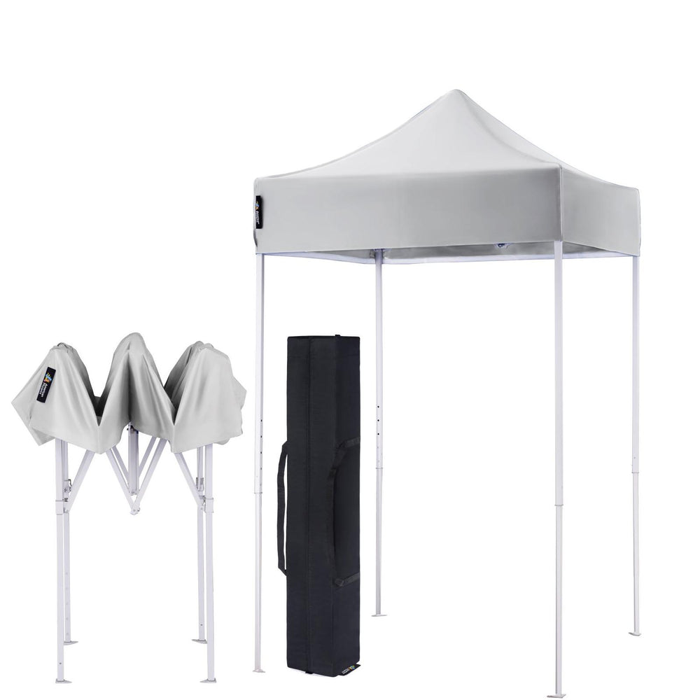 Easy Up Small Canopy Tent 5x5 & Carry Bag, Shade Tent Canopy For ...