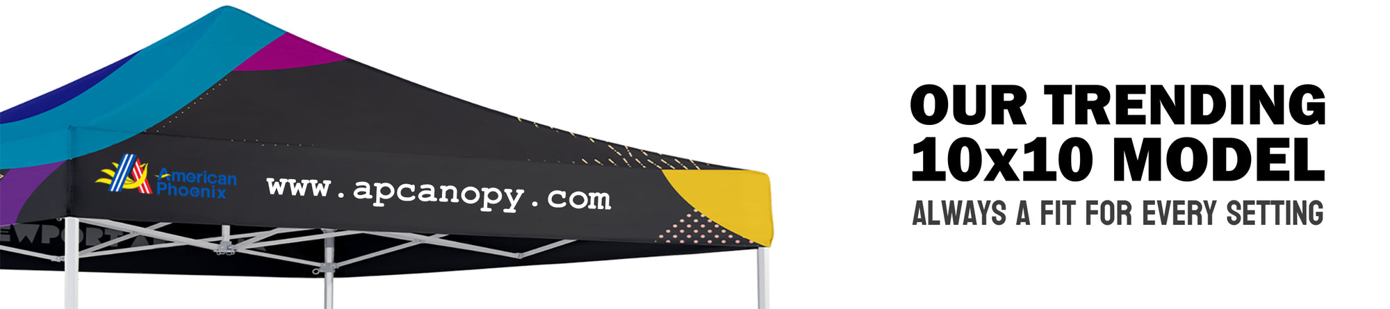 American Phoenix Canopy | Wedding & Party Shelter | Custom Logo Tent