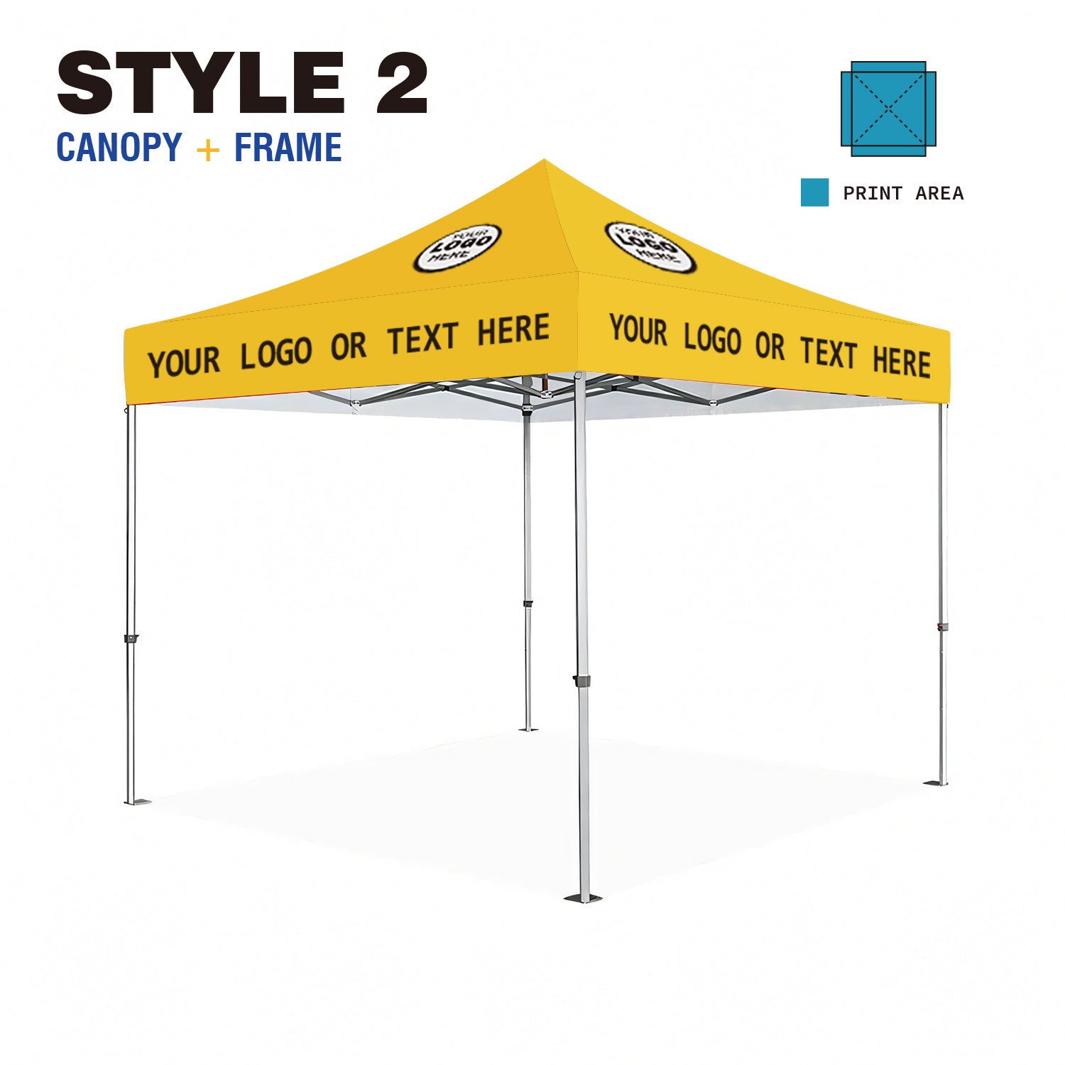 Custom Canopy, Custom Printed Pop Up Tent, Canopy Tent With Company ...